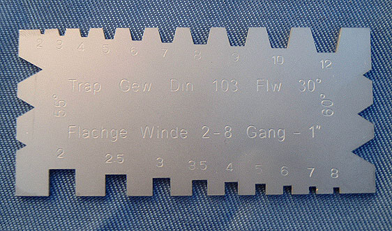 Thread Gauge – Grinding – ToolsNZ.com North Canterbury, New Zealand