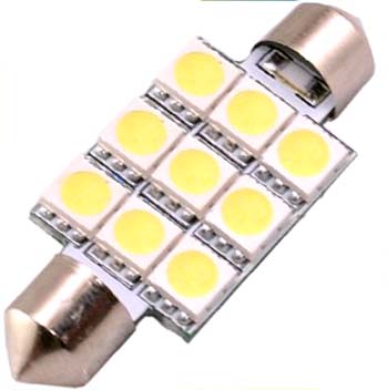 LED Bulb – Festoon 41mm 9LED 12V – ToolsNZ.com North Canterbury, New ...